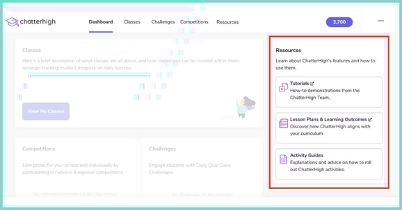 A Guide to Your ChatterHigh Teacher Dashboard